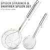 Amazon.com: Walfos 7 inch Extra Large Spider Strainer - Stainless Steel ...