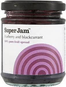 SuperJam Blueberry & Blackcurrant 100% Fruit Spread (6 Jars) : Amazon ...