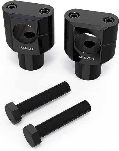 Amazon.com: MUSVOH Motorcycle Handlebar Riser, Increase Handlebar ...