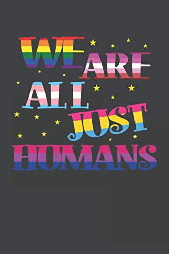We are all just humans: Punktiertes Notizbuch mit 120 Seiten - 15x23cm ...