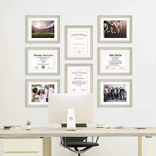 Snapklik.com : Studio Gallery Matted Document Frame Set, 11 X 14 Matted ...