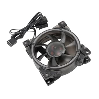 Generic PWM ARGB 80mm Case Fan with Intelligent Temperature Control ...