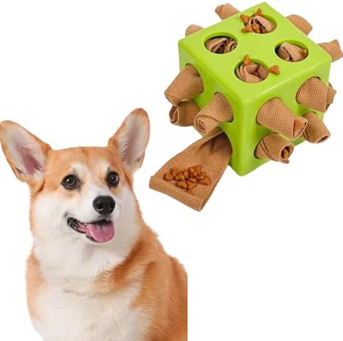 Amazon.com: Fossa Unbreakable Dog Enrichment Puzzle Toy, Interactive ...