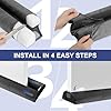 Amazon.com: HADOR Door Draft Stopper for Bottom of Door, 36 Inch Under ...