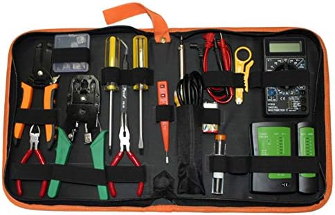 Réseau Tool Kit Set, 15 PCS Testeur De Câble Réseau Maintenance ...