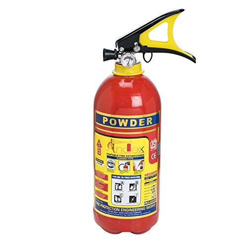 Andex ABC S/P ISI Mark Mild Steel Portable Fire Extinguisher Powder ...