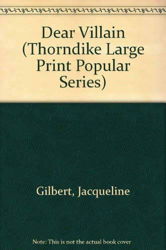 Amazon.com: Dear Villain (Magna Large Print Series): 9781850570981 ...