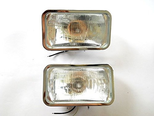 Buy 2x 12V Car Truck, Offroad 4x4 SUV Day lights Spot & Fog halogen ...