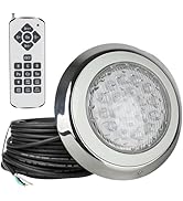 Amazon.com : 5G 10 Inch AC 12V Pool Light, 10 Inch RGBW led Pool Lights ...
