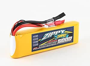 Amazon.com: ZIPPY Compact 5000mAh 2s 60c Lipo Pack : Toys & Games