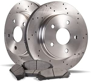 Brakesparts Depot Front Brake Kit (For 2015-2020 Ford Edge) Cross ...