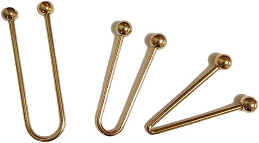 Amazon.com: 3 Pcs Metal Swimsuit Collar Fasteners U Shaped V Shaped ...