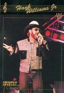 Hank Williams Jr Card trading card (Country Music) 1992 Collect-A-Card ...