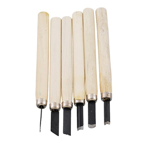 Atoz prime 6PCs Wood Carving Tool Kit Woodworking Tools Chisel Knife ...