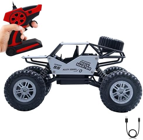 Wonder Remote Control Rock Crawler Master Monster Car for Kids Monster ...