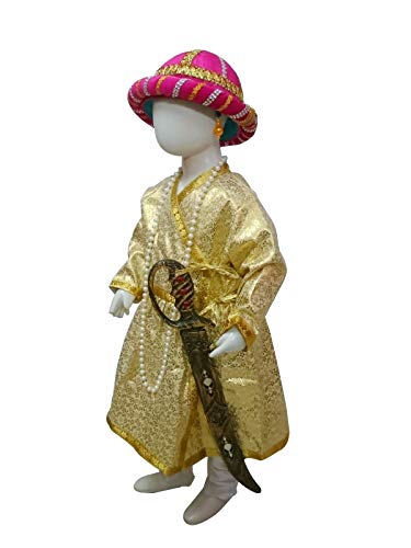Buy BookMyCostume Tipu Sultan Nana Saheb Indian King Kids Fancy Dress ...