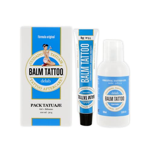 BALM TATTOO – Original Pack Balm Tattoo – Cream+Cleansing Gel for ...