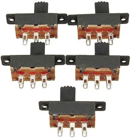 Amazon.com: 5Pcs 0.5A 50V DC Vertical Black Mini Miniature Terminals ...