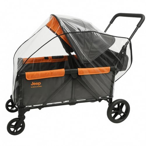 Rilime Wagon Cover for Jeep Wagon Stroller (Cover Only),420D Waterproof ...