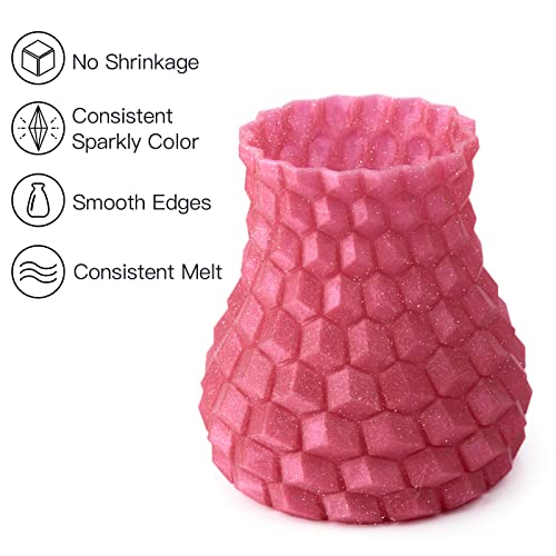 Snapklik.com : Micro Center Inland Glitter PLA 3D Printer Filament ...