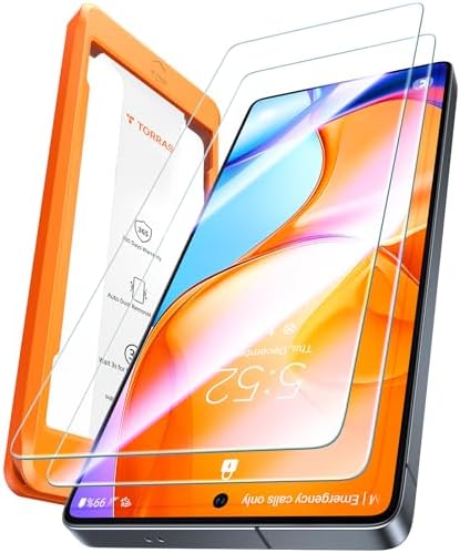 TORRAS for Samsung S25 Ultra Screen Protector [Top Fingerprint ID ...