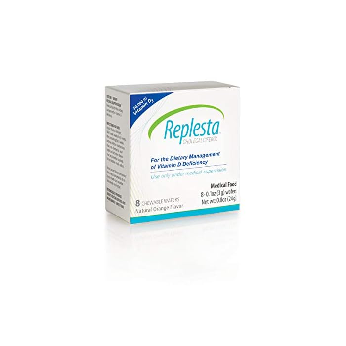 Buy Replesta 50,000 IU Vitamin D3 Cholecalciferol, for Vitamin D ...