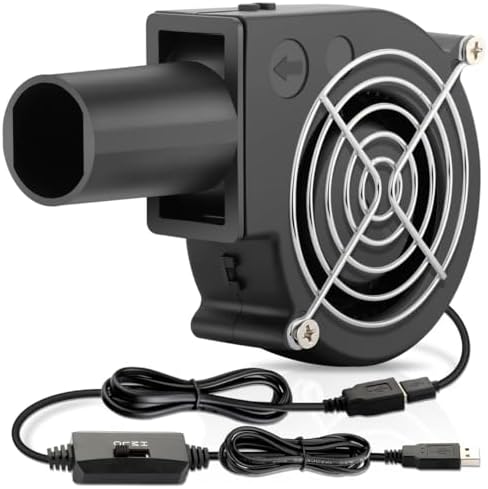 Amazon.com: Wathai 97mm x 33mm Small Blower Fan 5V with Variable Speed ...