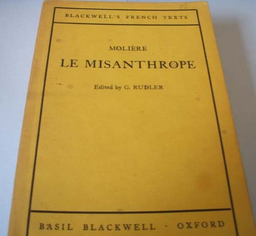 Le Misanthrope: Moliere: Amazon.com: Books