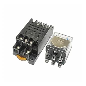 IPUDIS Relay LY3NJ HH63P DPDT Miniature Coil Generalelectromagnetic Intermediate Relay Switch ...