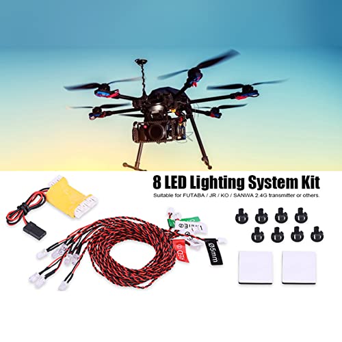 8 LED RC Light Kit: Transform Your Flight with Dazzling Lights! - Pilot ...