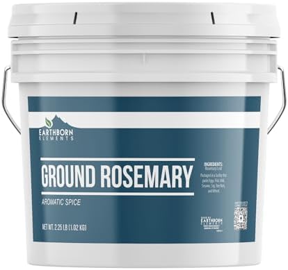 Amazon.com : Earthborn Elements Ground Rosemary 1 Gallon Bucket ...