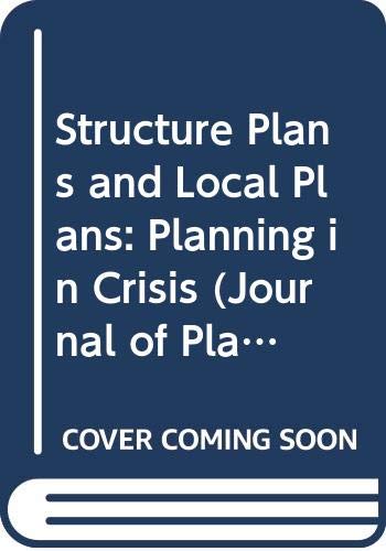 Amazon | Structure Plans and Local Plans: Planning in Crisis (Journal ...