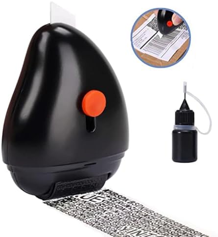 Amazon.com : Security Stamp Identity Protection Roller Stamper for id ...