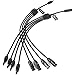 Amazon.com: BougeRV Solar Y Branch Connectors Extra Long Solar Panel Parallel Connectors 1 to 4 ...