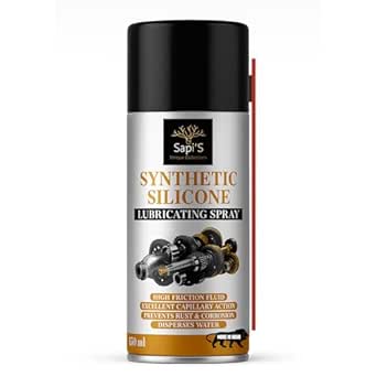 Sapi's Synthetic Silicone Lubricating Spray, 150ml, Anti-Rust, High ...