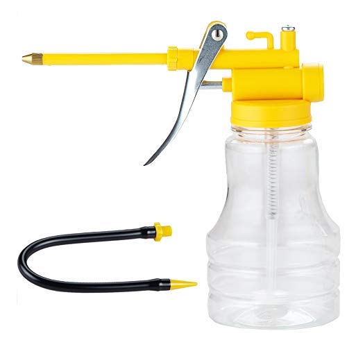 Oil Can Transparent High Pressure Oiler Lubrication Oil Can Bottle ...