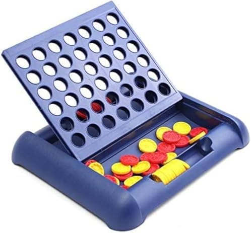 The Gift Factory 3-Piece Mini Connect 4 Game Children'S Educational ...