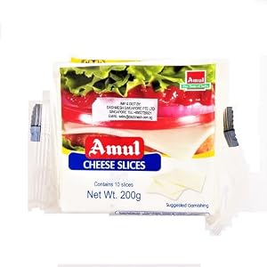 Amul A+ Cheese Slices, 200g : Amazon.in: Grocery & Gourmet Foods