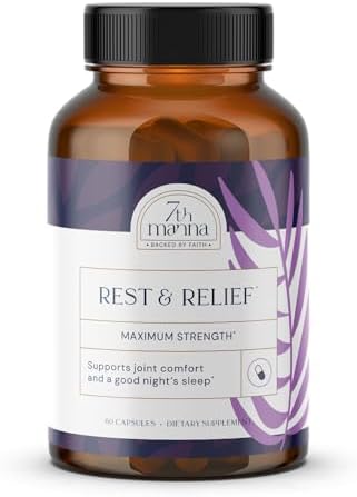 Amazon.com: 7TH MANNA Rest & Relief Joint Support Supplement with Sleep ...