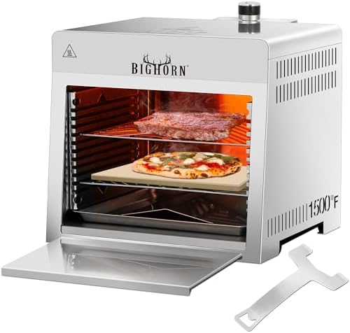 Amazon.com: YUNLAIGOTOP Salamander Broiler Countertop Grill, 2000W ...