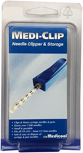 Amazon.com: Medicool Medi-Clip Syringe Clip and Storage Snip Off and ...