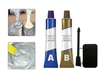 Magic Metal Cast Iron Repair Paste Set, Permanent Metal Repair Paste ...