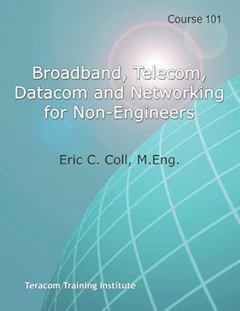 Course 101: Broadband, Telecom, Datacom and Networking for Non-Engineers: Teracom BOOT CAMP Days ...