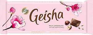 Amazon.com : 20 Bars x 100 g of Fazer Geisha - Original - Finnish ...