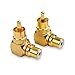 Amazon.com: Cable Matters 2-Pack Right Angle RCA Adapter, 90 Degree RCA ...