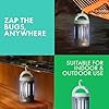 Amazon.com : STEM Flying Insect Zapper, Indoor and Outdoor Electric Fly ...