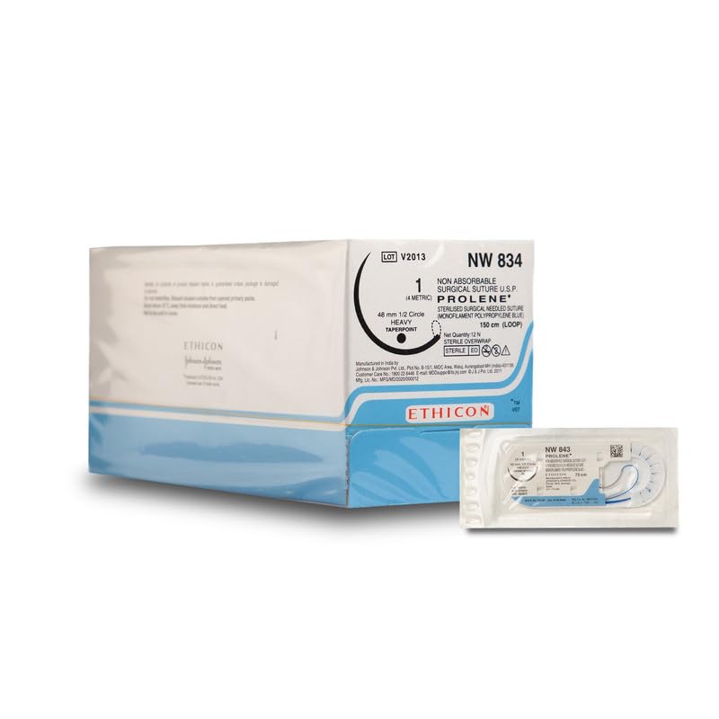 Ethicon W8556 Prolene Sutures Usp 5 0 1 2 Circle | Desertcart Morocco