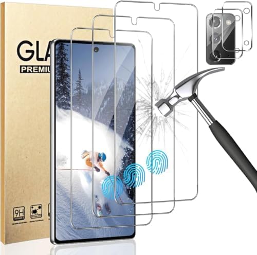 Amazon.com: 3 Pack Galaxy Note 20 Tempered Glass Screen Protector ...