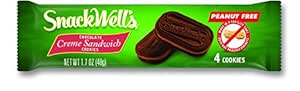 Amazon.com: Snackwell's Chocolate Sandwich Cookies (1.7-Ounce), 4-Count ...