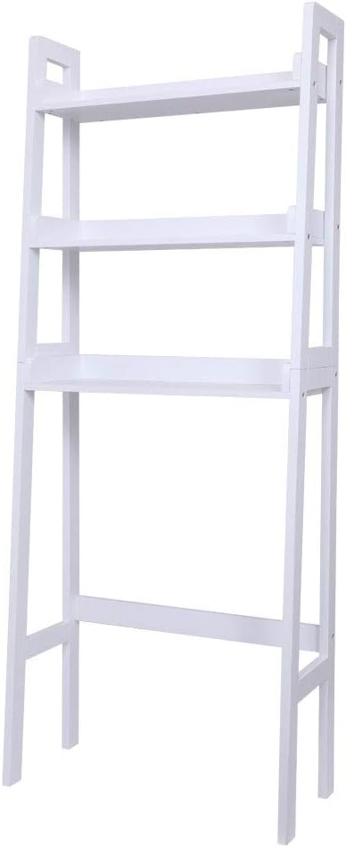 Amazon.com: Bonnlo Over The Toilet Storage Rack 3 Tier Over Toilet ...